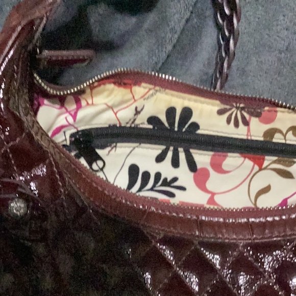 Brighton | Bags | Vintage Brighton Quilted Hobo Shoulder Bag Deep ...